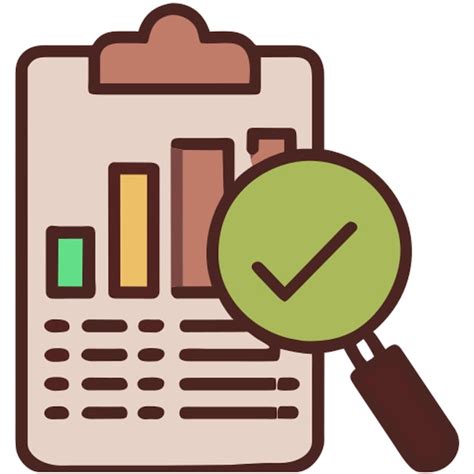 Premium Vector Market Research Icon Colored Outline