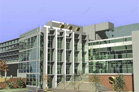 Residential Apartment Building Real Showing Rectangular Vector Real