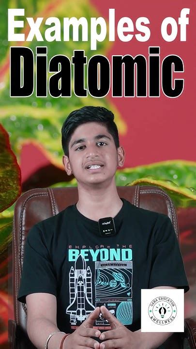 Example Of Diatomic Chemistry Physics Science Chemicalproperties