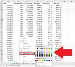 How To Change The Tab Color In Excel SpreadCheaters