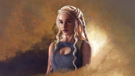Game Of Thrones Daenerys Targaryen Painting Artist Artwork Digital