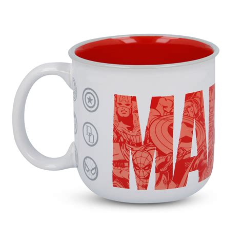 Marvel Comic Logo Tasse Elbenwald