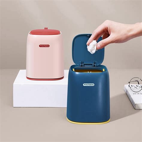 Mini Small Waste Bin Desktop Garbage Trash Can Pla Grandado