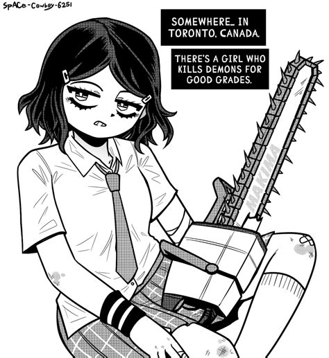 Chainsaw Girl Oc 2 Vers By Space C0wb0y 6251 On Newgrounds