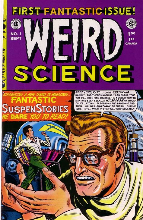 Read Online Weird Science Comic Issue 1