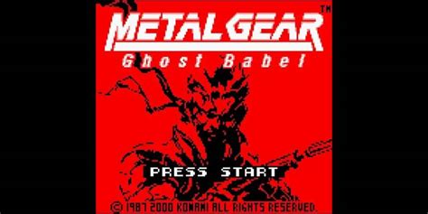 These Are The Best Metal Gear Solid Spin Off Games Ever Made