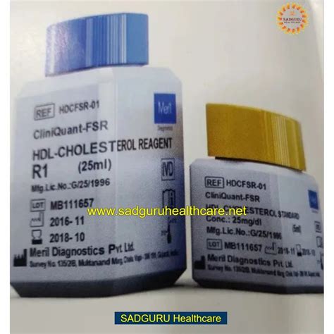 Semi Automatic Meril Hdl Cholesterol Biochemistry Reagents Assays