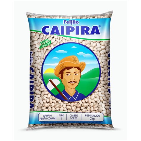 Feijão Caipira 2kg Carioca