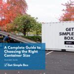 How To Choose The Right Storage Container Size A Complete Guide