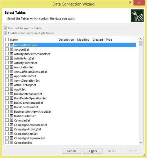 Excel Odata Feed From Dynamics Crm On Premise Or Ifd