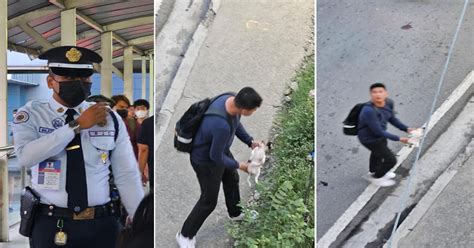 Alagang Aso Ng Mga Bata Tinapon Ng Guard Mula Footbridge Global Anchor News