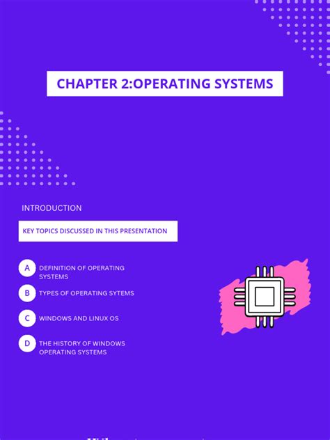 Chapter 2 Operating Systems Pdf Microsoft Windows Operating System