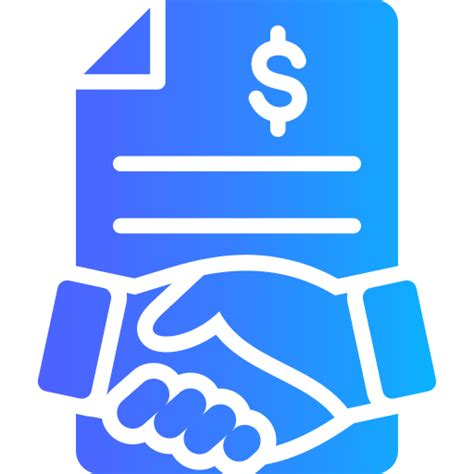 Agreement Generic Gradient Fill Icon