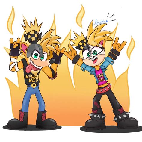 Rawkit Hed Coco And Crash Bandicoot Crash Bandicoot Bandicoot