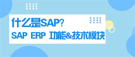 什么是sap？sap Erp 功能and技术模块 知乎