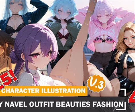 Artstation 525 Anime Various Sexy Female Outfit Beauties Diverse