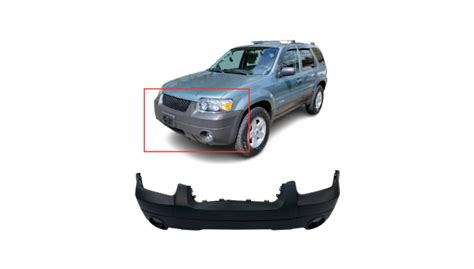 Front Bumper Cover For Ford Escape 2005 2007 Perfect Fit And Fast Delivery