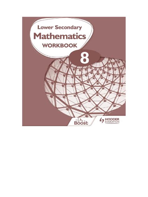 Mathematics Workbook 8 Pdf