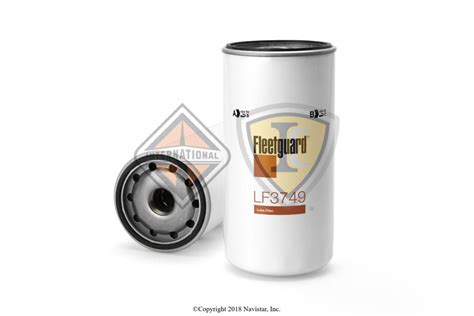Lf3749 By Fleetguard Filter Lube Oil