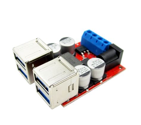 Понижающий Dc Dc преобразователь 8А 5v 4 Usb продажа цена в Алматы