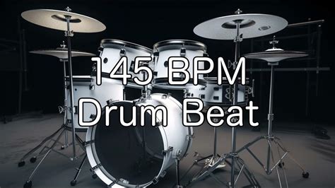 145 Bpm Rock Drum Beat For Musical Practise Youtube
