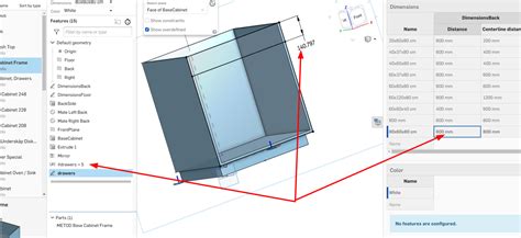 Configurations As Variables Onshape