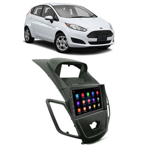 Kit Central Multimídia Android Ford Fiesta 2013 2019 Gps Tv Online Ecarshop