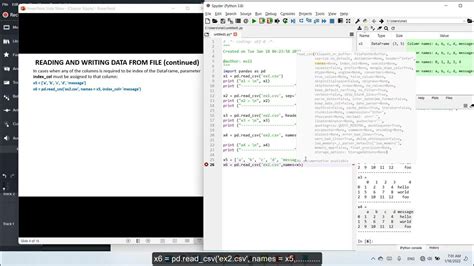 Reading And Writing Data From File In Python Youtube