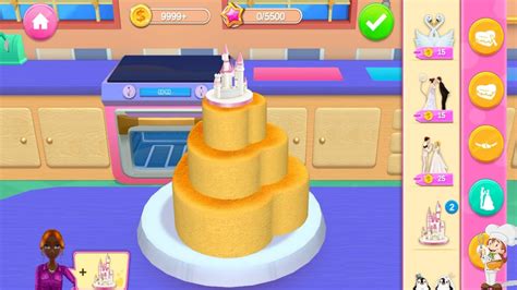 😉🎂🎮addictive 3d Cake Making Game My Bakery Empire Color Decorate