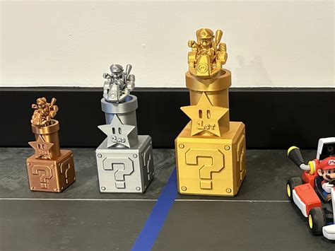 Mario Or Mario Kart Trophy By Raychmakes Download Free Stl Model