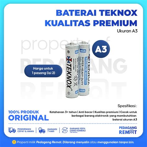 Jual Baterai Batre Aaa Batu Baterai Batre A3 Shopee Indonesia