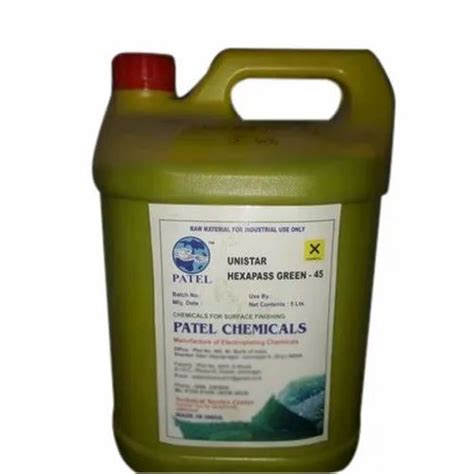 Unistar Hexapass Green Passivation Chemicals At ₹ 175litre