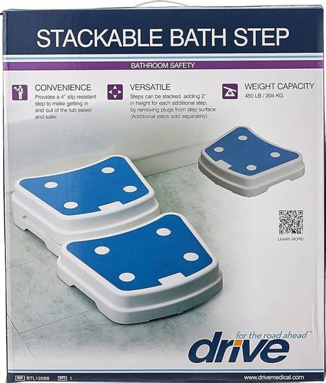 Brand New Drive Stackable Bath Step