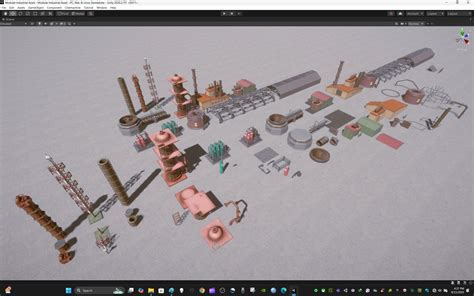 Modular Industrial Asset 3d Model By Apuart Modular Industrial Asset 3d Model By Apuart