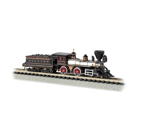 Santa Fe No 91 Locomotive And Tender N 4 4 0 American Bachmann