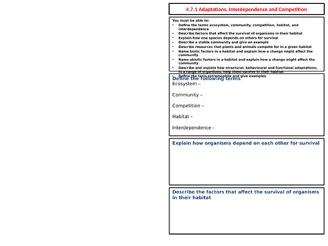 Aqa Gcse Revision Booklets All Topics Teaching Resources