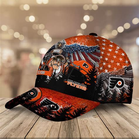 Philadelphia Flyers Mascot Logo Baseball Cap Nousty