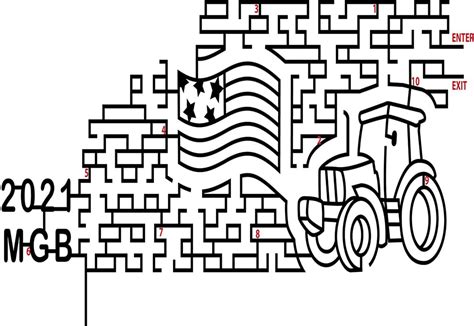 Printable Corn Maze 2021 Free Download And Print For You