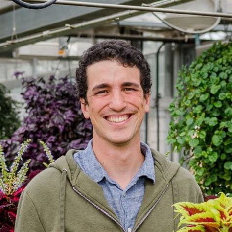 Jared Rubinstein Curator Of Cbs Conservatory And Botanical Collection University Of