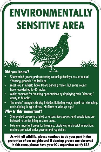 Environmentally Sensitive Area Nexgen Signs And Printing