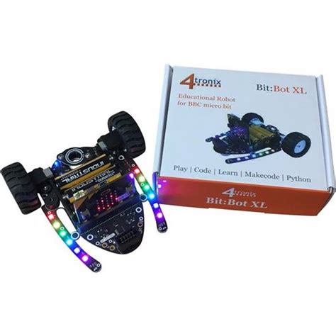 Microbit Bitbot Xl 4 Tronix • Find Den Bedste Pris