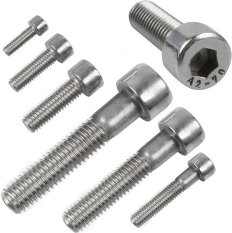 10x Cilinderkopbouten Rvs Inbus Din 912 A2 M6 X 35mm Schroeven Voor
