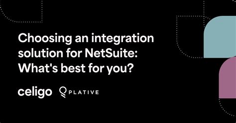 Watch The Recording Choosing An Integration Solution For Netsuite