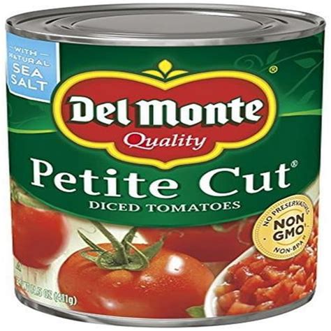 Del Monte Fresh Cut Diced Tomatoes 145 Oz Walmart Business Supplies