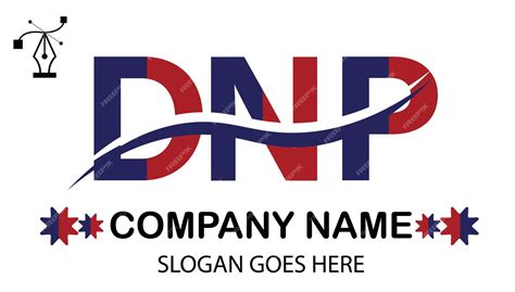 Premium Vector Dnp Letter Logo