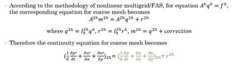 Finite Difference How To Define Residual In Multigrid Approach