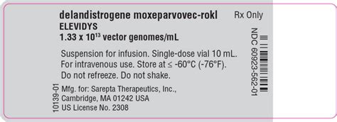 Elevidys Package Insert