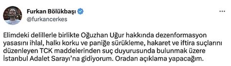Furkan Bölükbaşı Hedef Göstermişti Oğuzhan Uğurdan Dikkat Çeken Yetkililer Paylaşımı Onedio