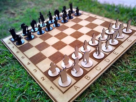 Tablero De Ajedrez Completo Stanser