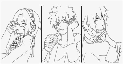 Sasuke And Sakura Coloring Pages